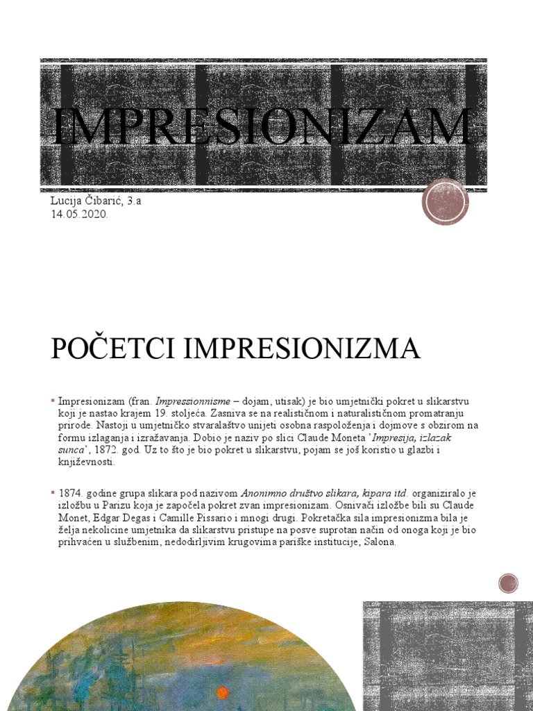 Impresionizam | PDF