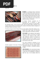 Pisyabit and Dagmay Textile | PDF