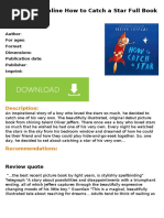 How To Catch A Star Activities (Ready To Print) | PDF