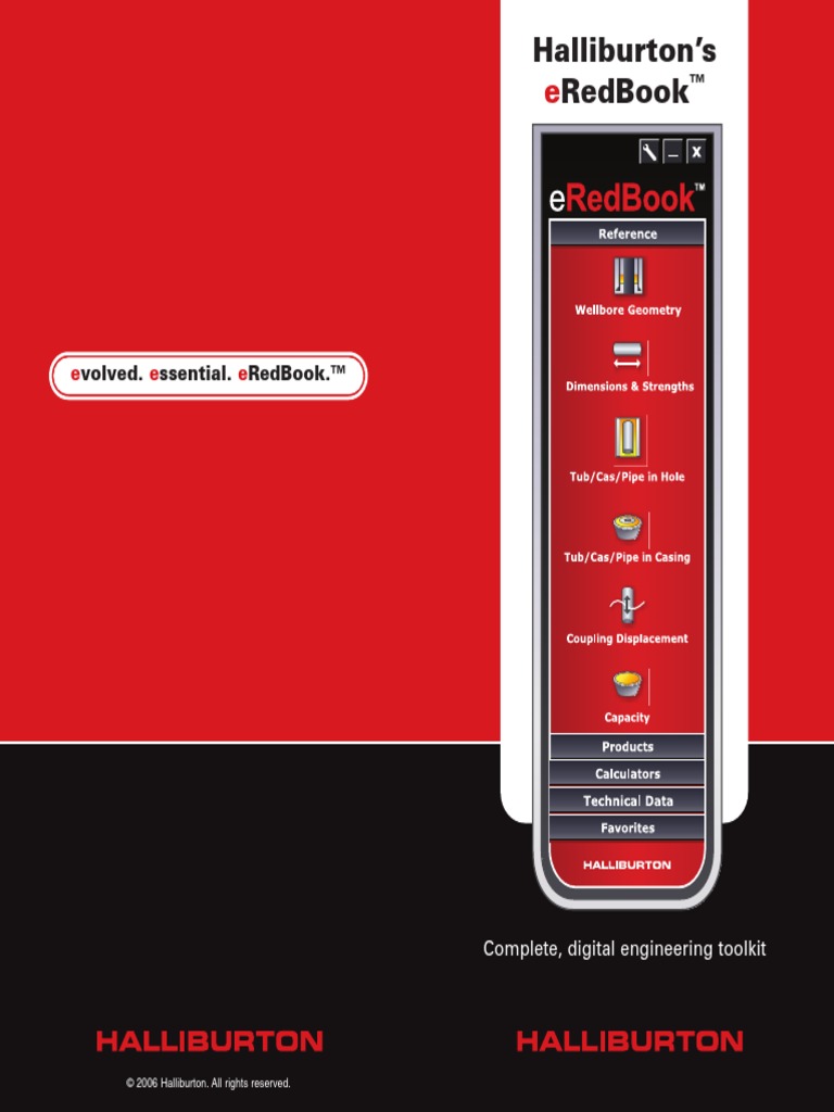Halliburton'S Redbook: Complete, Digital Engineering Toolkit | PDF