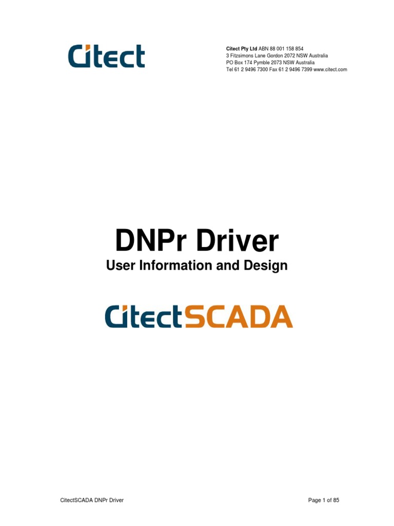 DNPR Users Guide | PDF | Device Driver | Bit
