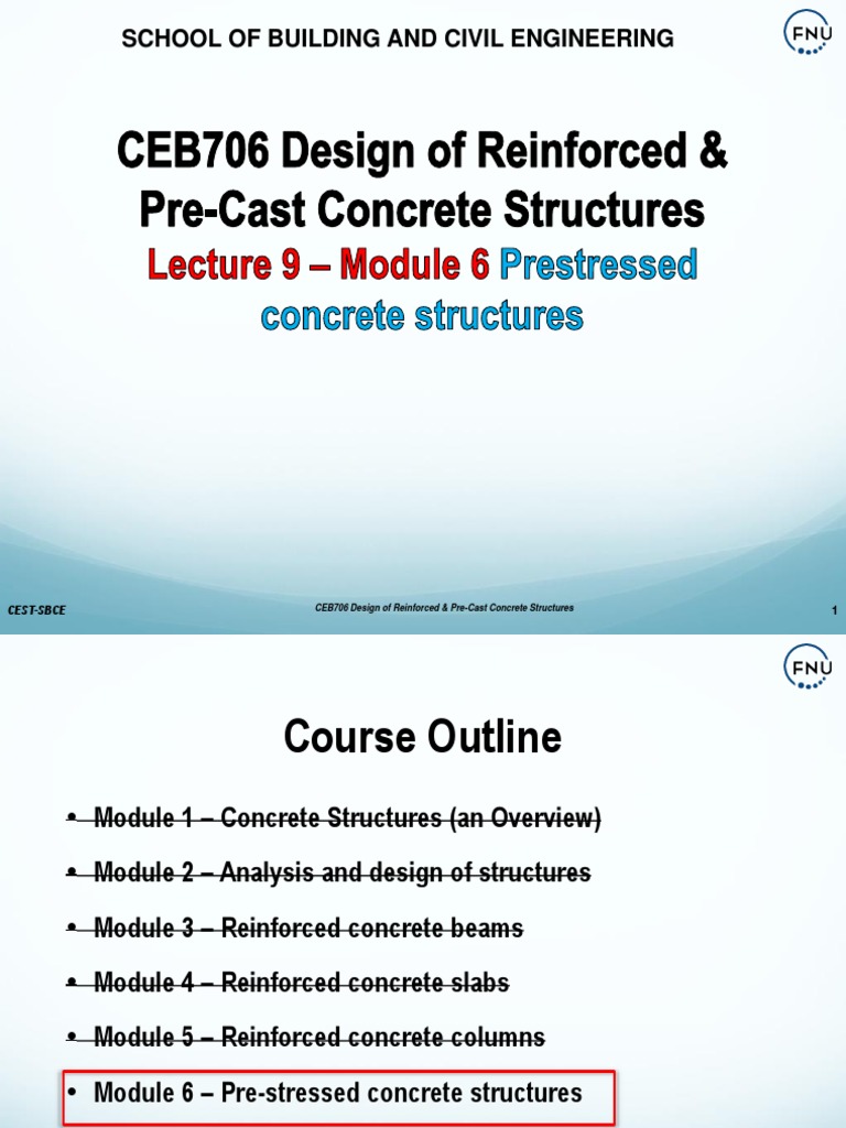Design and Analysis of Reinforced Concrete Structures: A Course Outline ...
