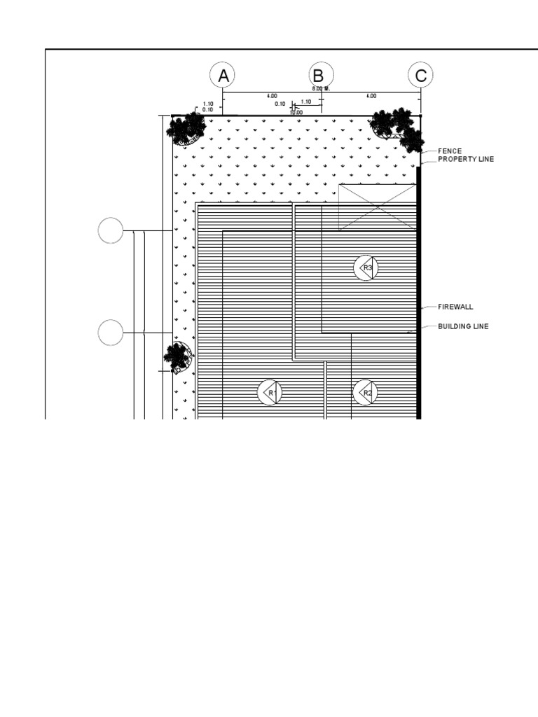 Proposed 2 Storey Residence - Site Development Plan and Ground Floor ...