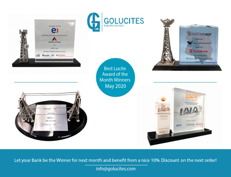 May 2020 Lucite Award Winners | PDF | Social Science