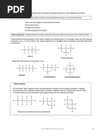 Isomers Practice Worksheet #6 | PDF | Chemistry | Physical Sciences