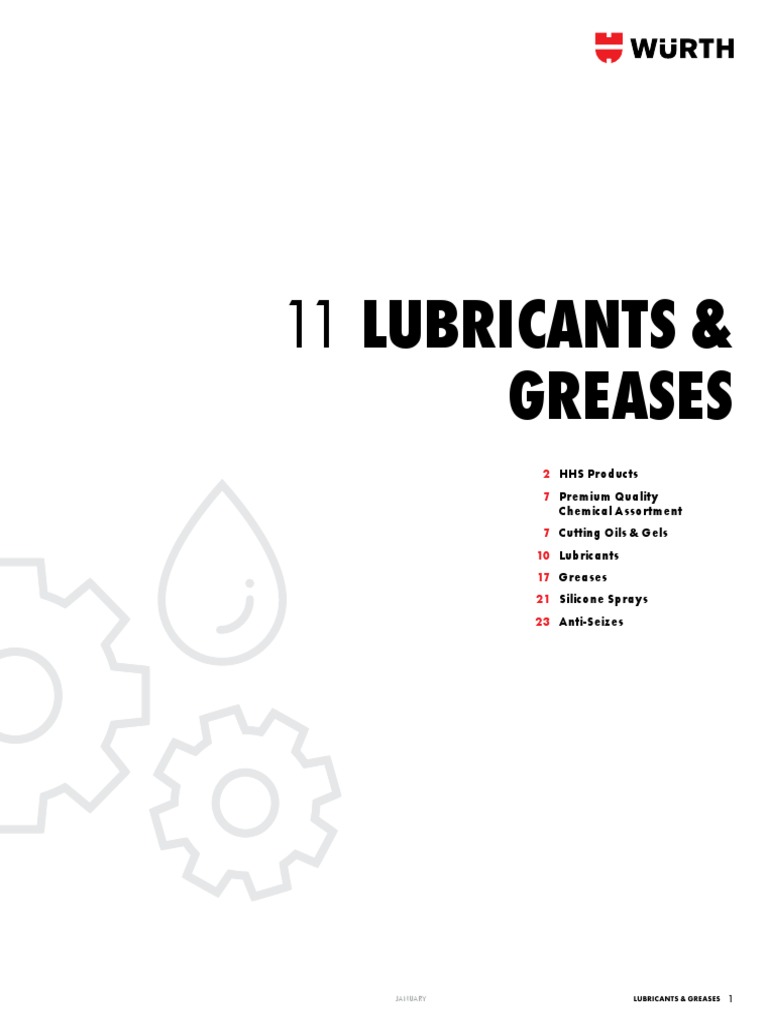Greases | PDF | Lubricant | Silicone