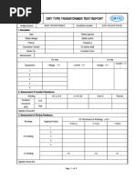 Earthing Test Certificate PDF | PDF