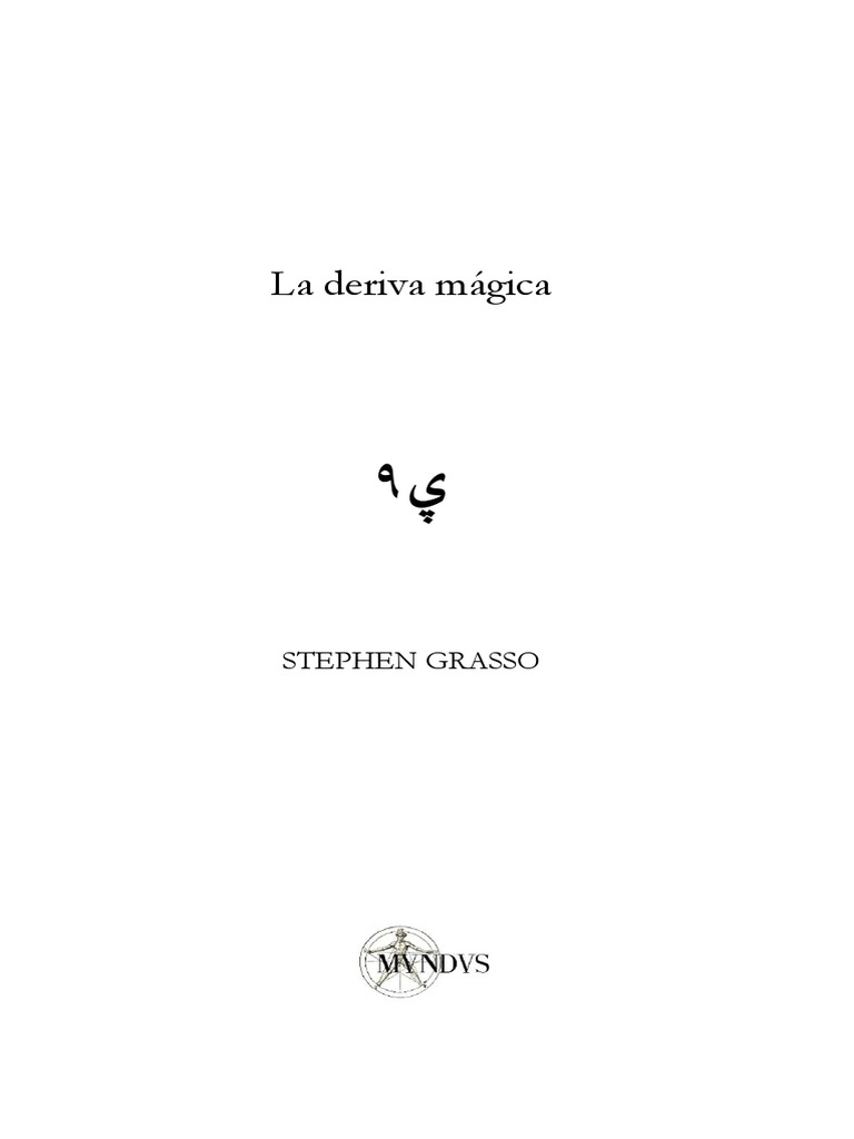 La Deriva Mágica - Stephen Grasso PDF | PDF | Chamanismo | Alma