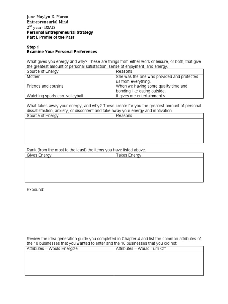 Midterm Paper - Template | PDF | Entrepreneurship | Goal