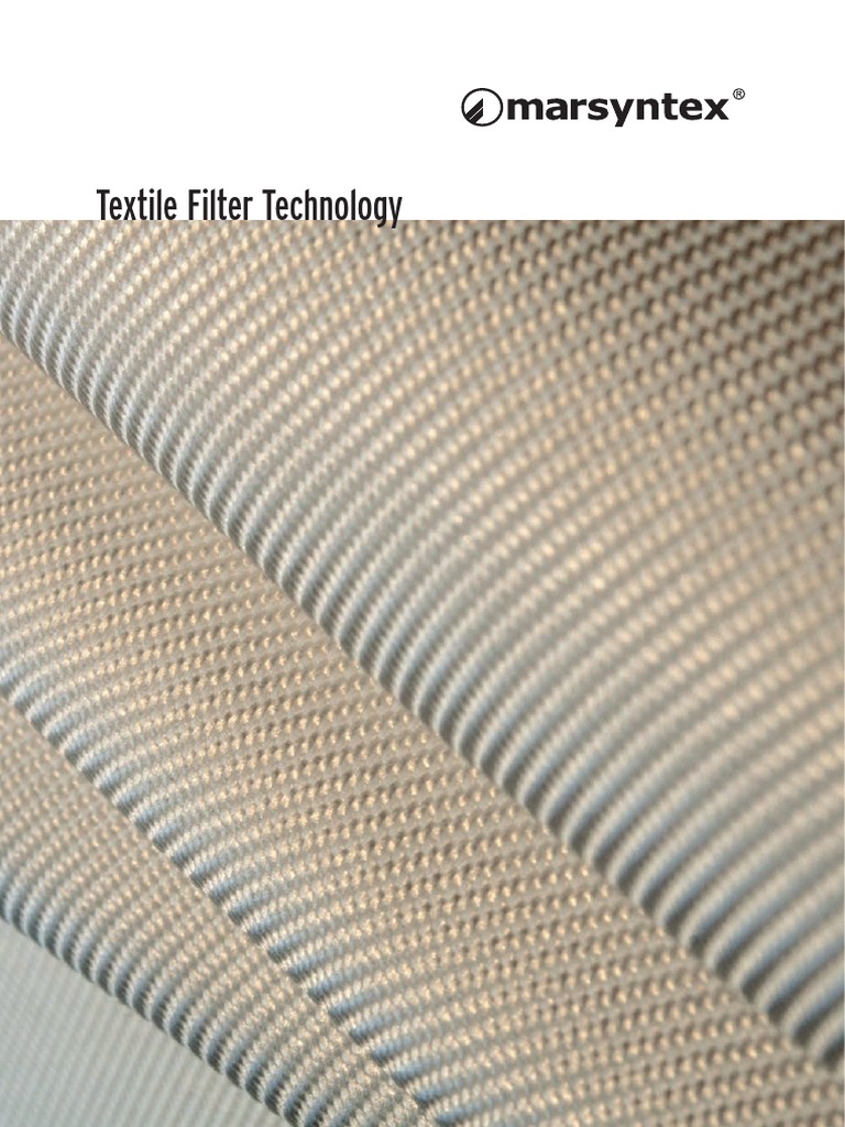 Catalogue Textile Filter Technology | PDF | Filtration | Textiles