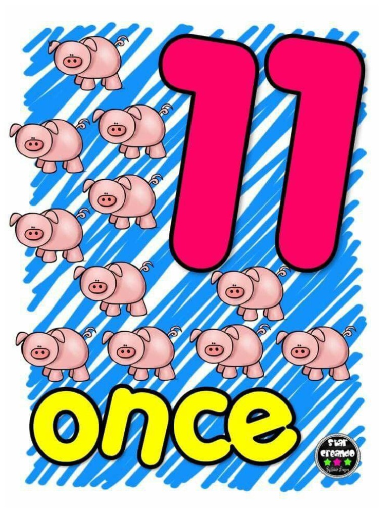 Numeros Del 11 Al 20 | PDF