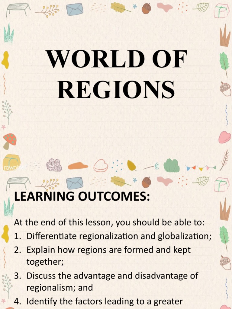 A World of Regions | PDF | Opec | Nato