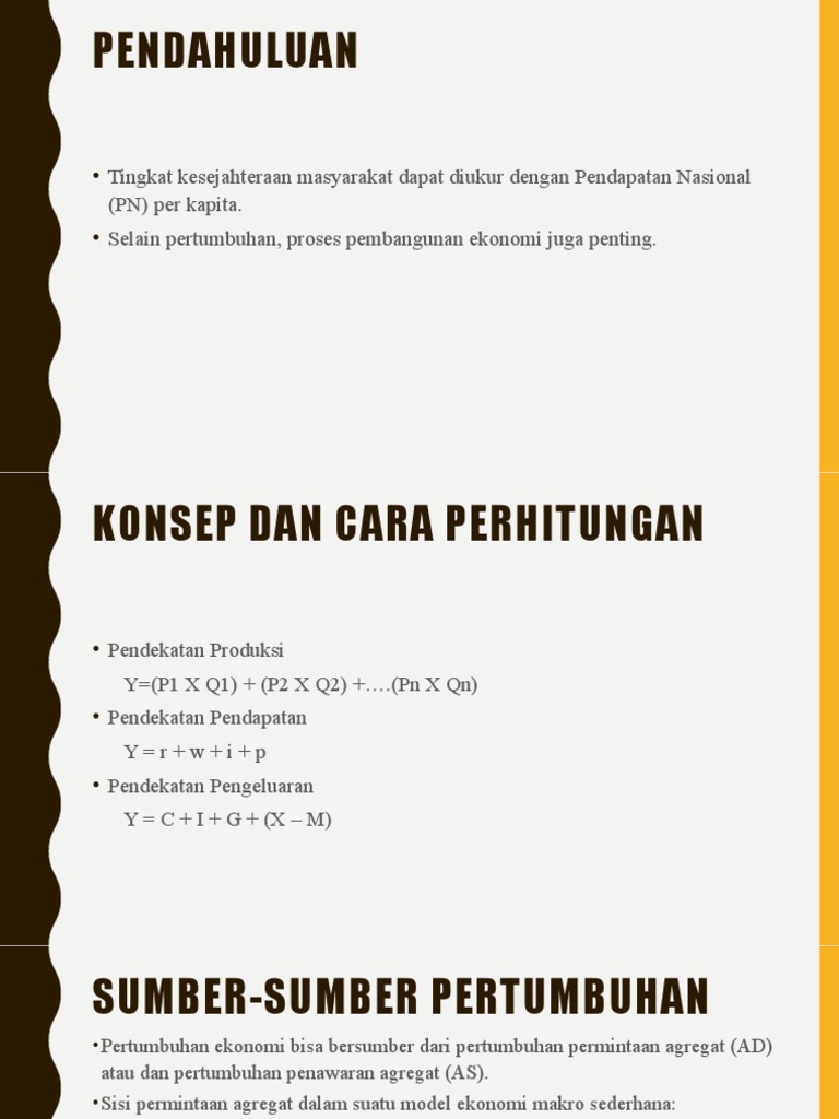 Pertumbuhan Ekonomi Dan Transformasi Struktural | PDF