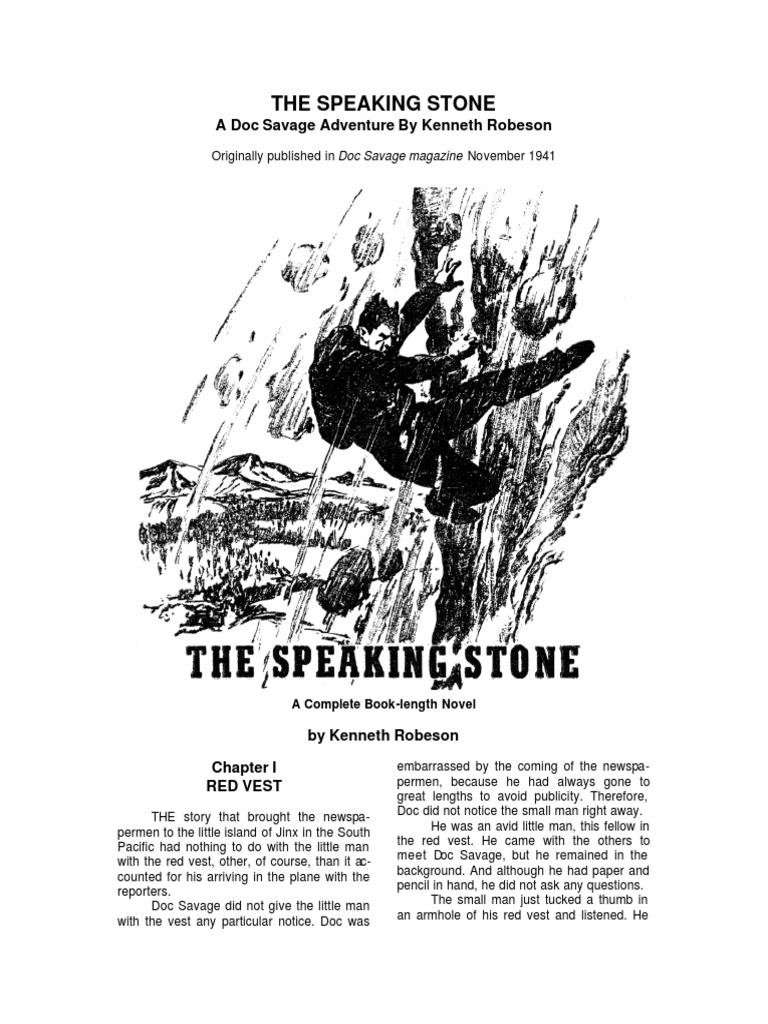 112 - The Speaking Stone | PDF | Nature