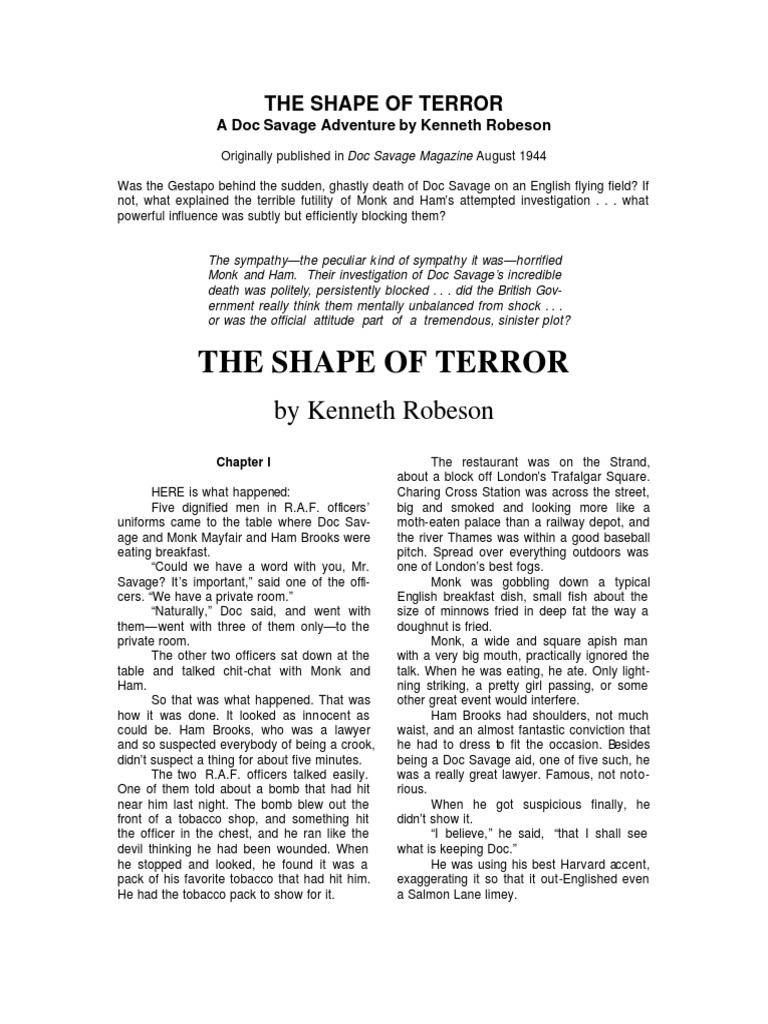 138 - The Shape of Terror | PDF