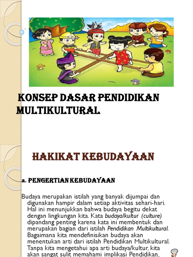 Konsep Dasar Multikultural | PDF