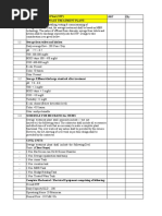 Checklist For Sewage Treatment Plant STP | PDF | Sewage Treatment | Toilet