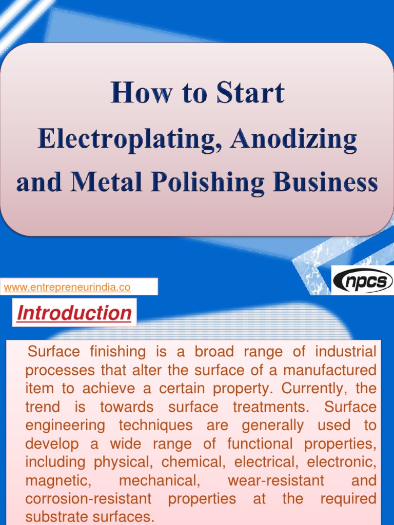 Electroplating Anodizing Metal PDF | PDF | Corrosion | Metals