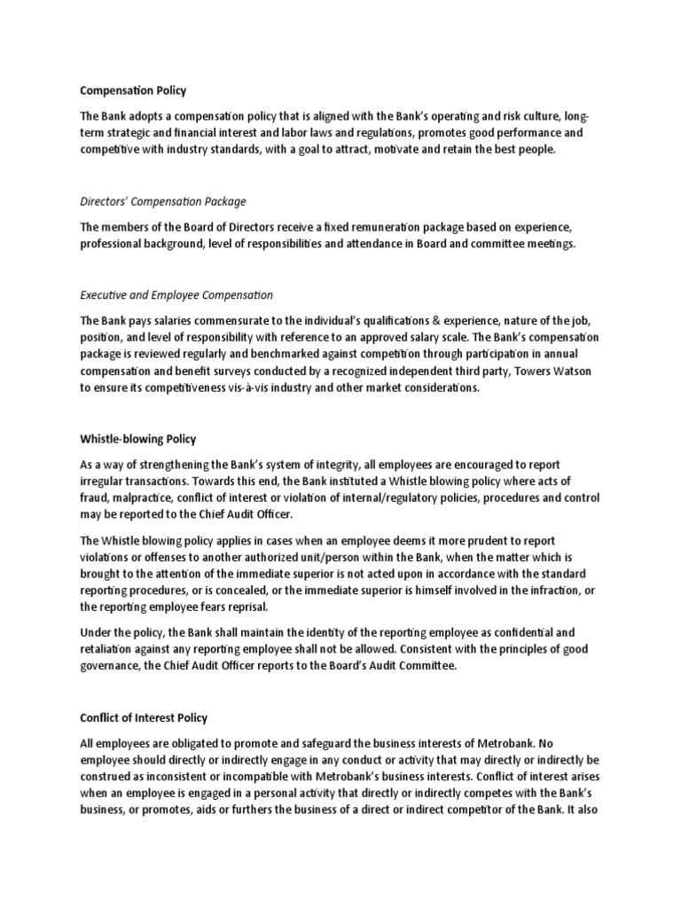 Company Policies | PDF | Insider Trading | Information Security