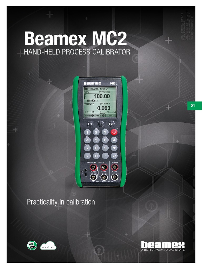 Beamex MC2: Hand-Held Process Calibrator | Download Free PDF ...