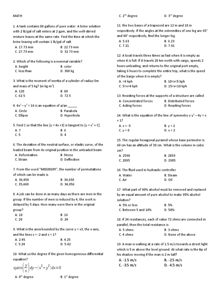 Iirm Math | PDF | Young's Modulus | Stress (Mechanics)