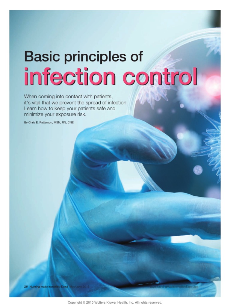 Basic Principles Of: Infection Control | PDF | Ebola Virus Disease ...