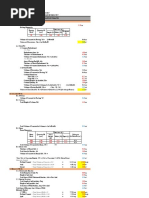 Calculator Estimates Fajardo | PDF | Paint | Concrete