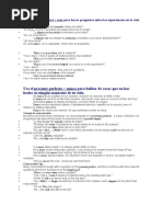 Preguntas con "Have You Ever" | PDF | Verbo | Asunto (gramática)