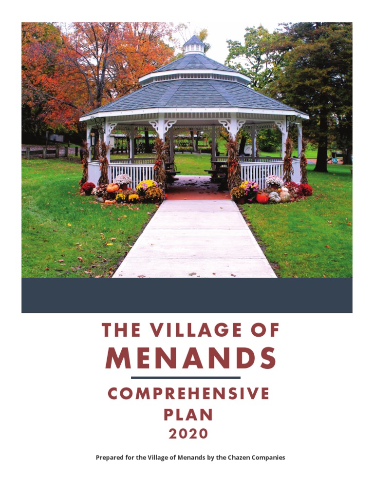 Menands Comprehensive Plan 2020 | PDF | Zoning | Broadway (Manhattan)