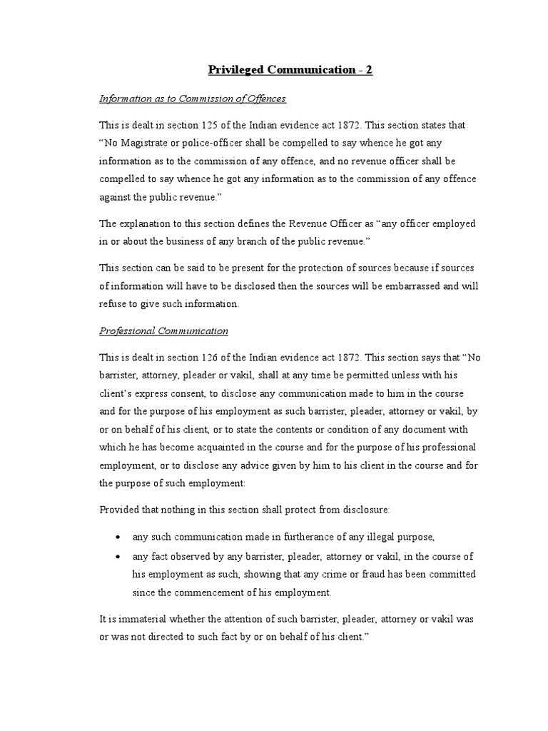 Privileged Communication 2 | PDF | Confidentiality | Forgery