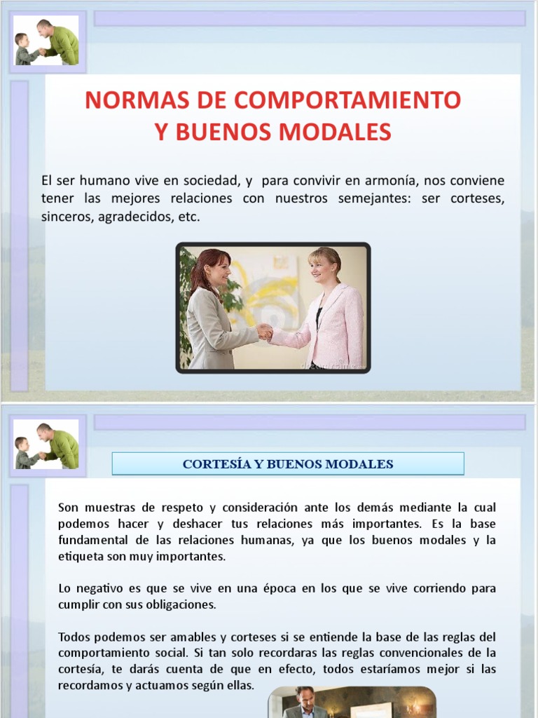 Cortesia y Buenos Modales | PDF