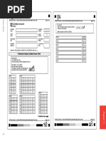 KET Reading and Writing Answer Sheet | PDF