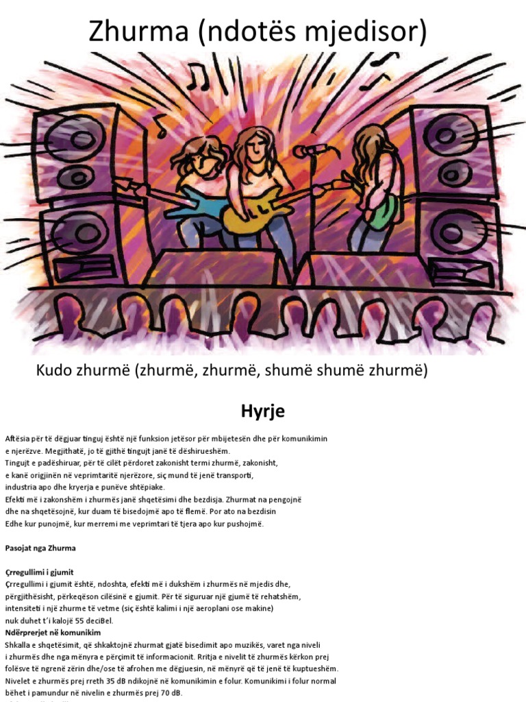 Zhurma (Ndotës Mjedisor) | PDF