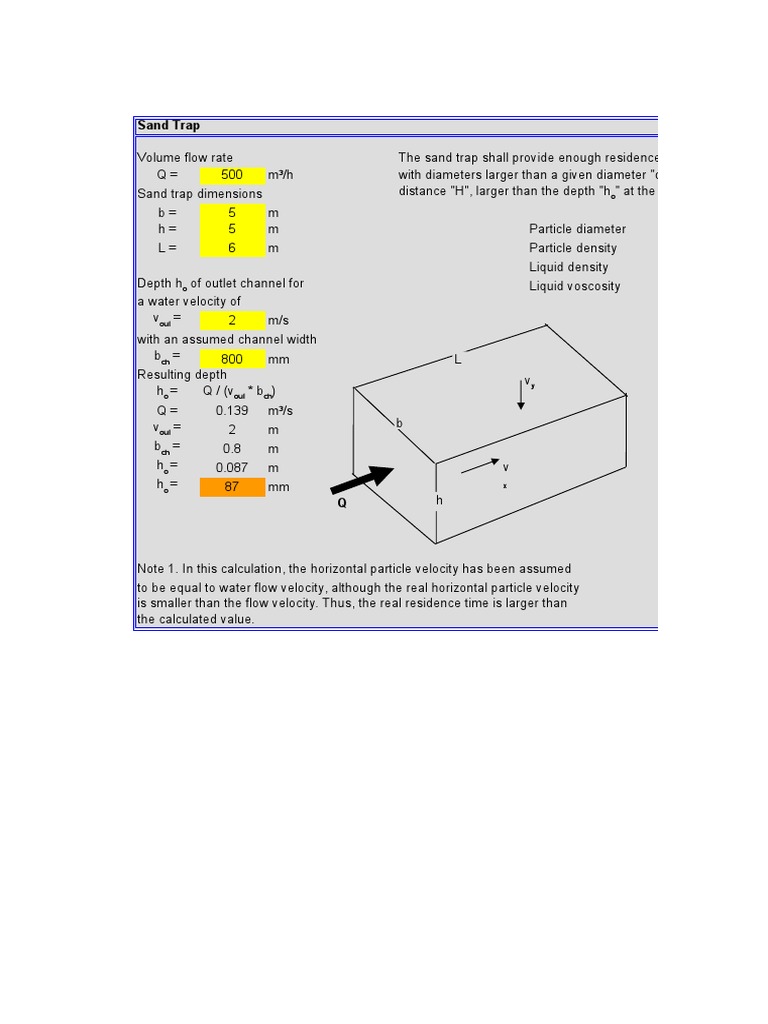 73 Sand Trap | PDF | Density | Viscosity