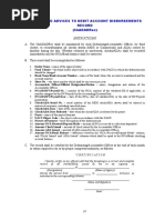 Accounting Forms Per GAM With Instructions | PDF | Debits And Credits ...