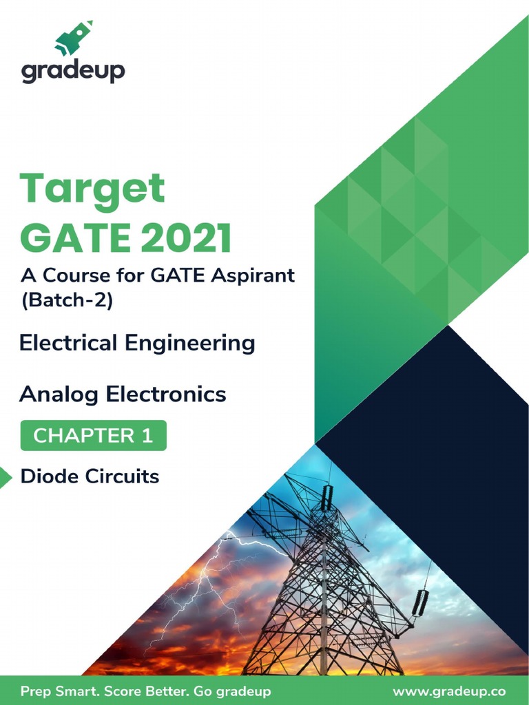 Chapter 1 Diode Circuit Ee b2 76 PDF | PDF | Rectifier | Diode