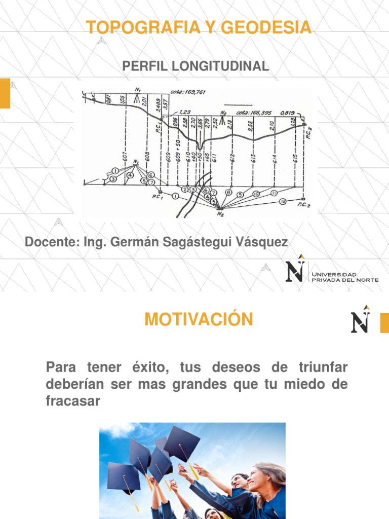 Perfil Longitudinal | PDF | Topografía | Pendiente