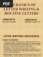 Standard Naval Letter Template USMC | PDF | Text | Writing