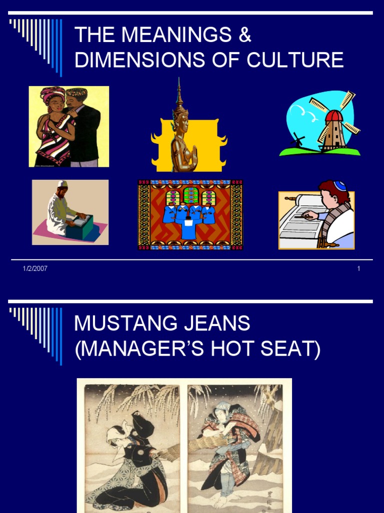 7 Meanings Dimensions Culture | PDF | Collectivism | Human Nature