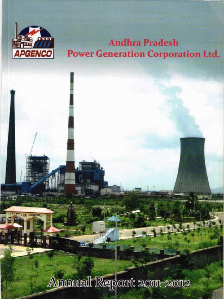 APGENCO Annual Report Overview | PDF | Audit | Financial Statement