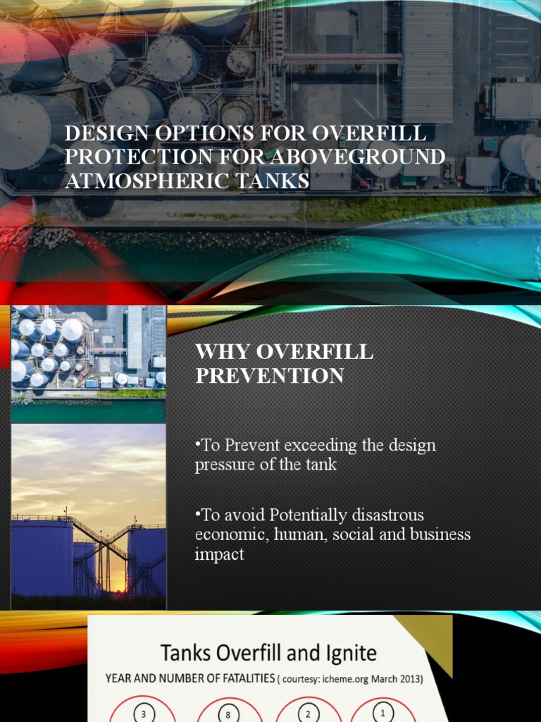 Design Options For Overfill Protection For Atmospheric Tanks | PDF ...