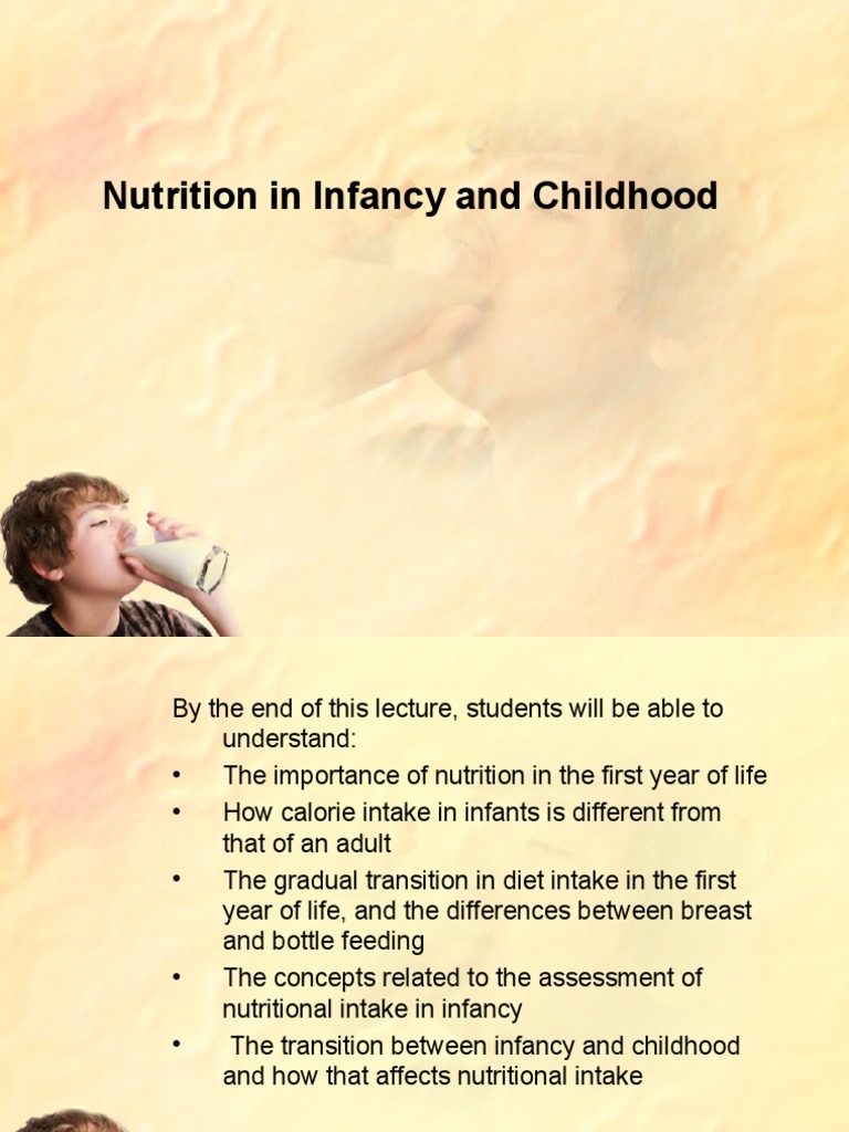 Nutrition in Infancy and Childhood | PDF | Eating | Infants