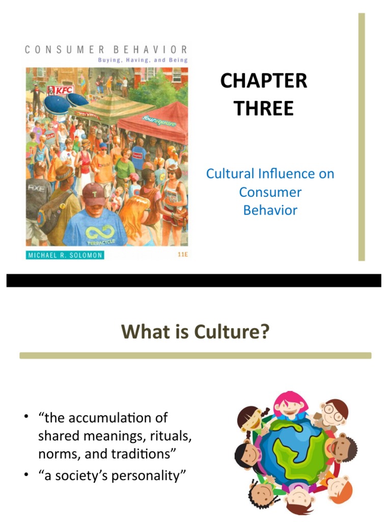 Three: Cultural Influence On Consumer Behavior | PDF | Value (Ethics ...