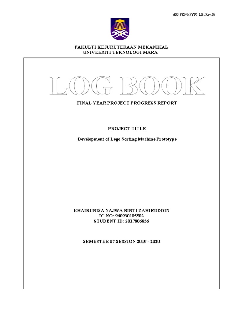 FYP LogBook | PDF | Arduino | C (Programming Language)