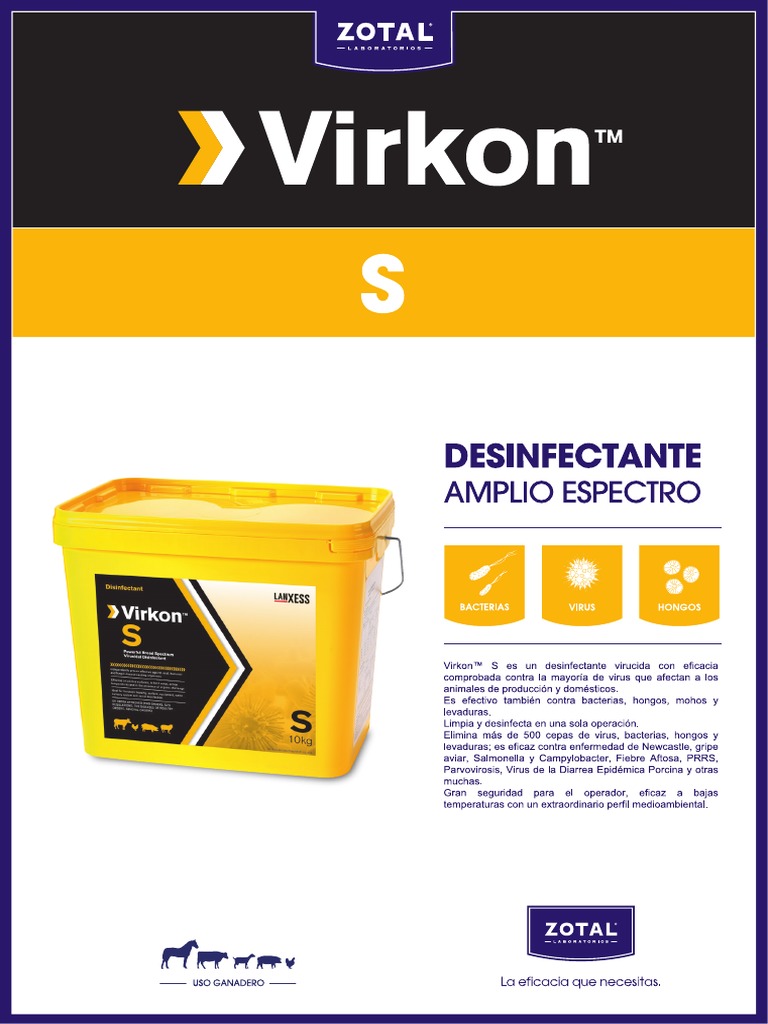 Virkon Ficha Tecnica | PDF