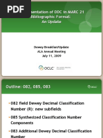 Introduction To MARC21 | PDF | Library Science | Information Science