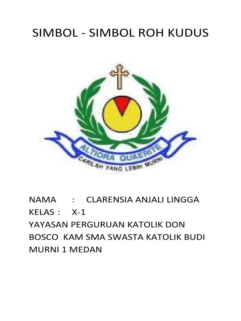 Simbol-Simbol Roh Kudus | PDF