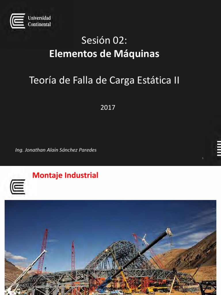 Sesion02 - Teoria de Fallas 2 PDF | PDF | Estrés (Mecánica) | Presión