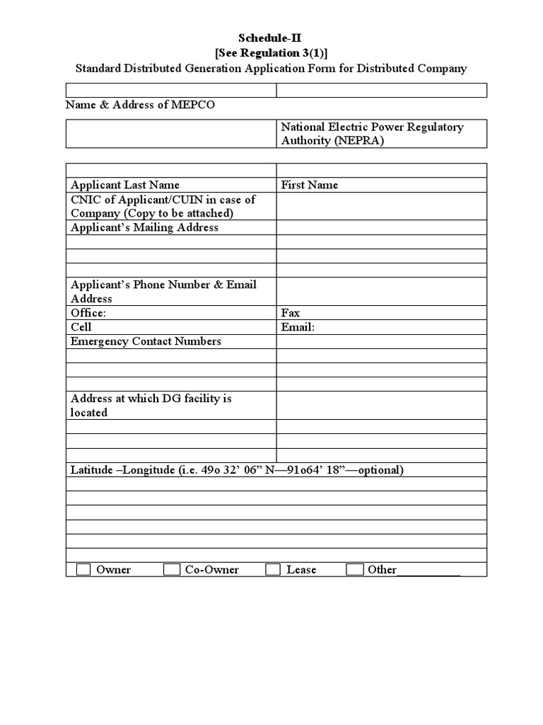 Application For Net Metering | PDF | Distributed Generation | Kilowatt Hour