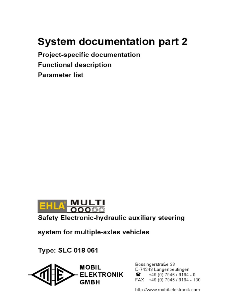 Manual EHLA Part 2 V01-00 | PDF